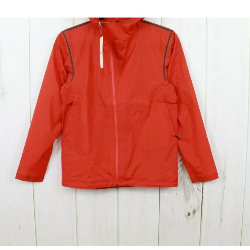 lululemon athletica | Jackets & Coats | Nwt Lululemon Red Nylon The Lab ...